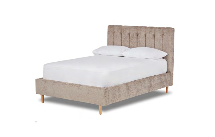 4ft6 Double Upholstered Bed Frames - Harpers Furniture - Beds ...